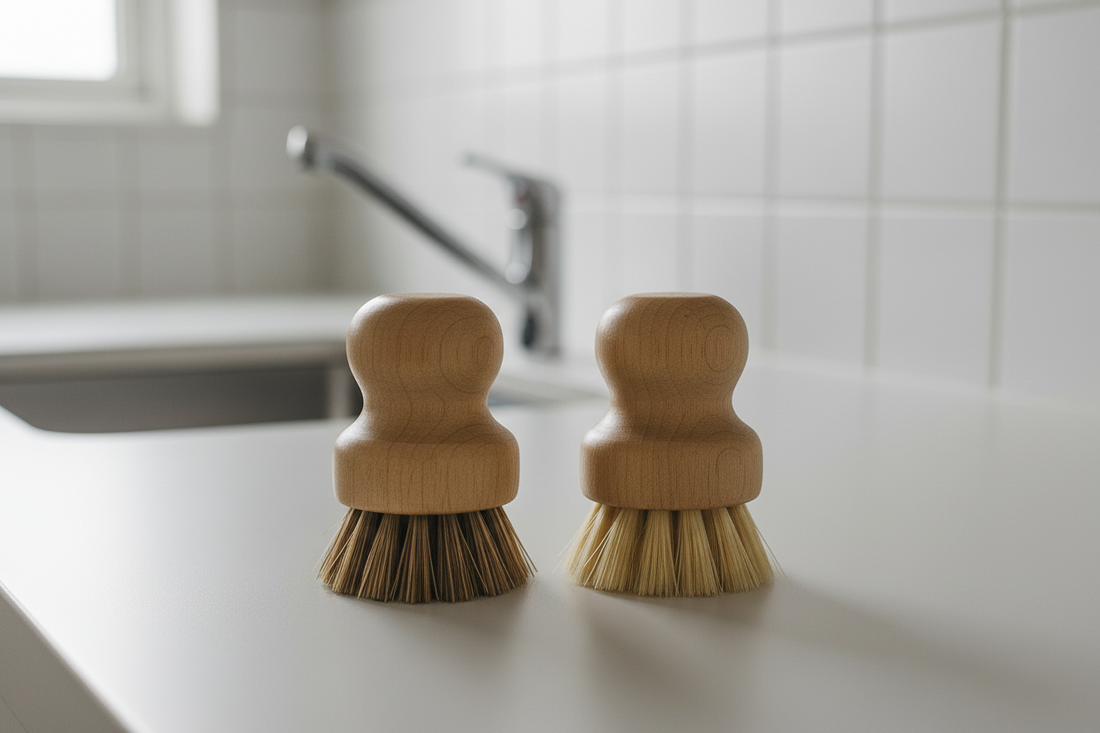 Set of 2 Eco-Friendly Kitchen Brushes (Free Delivery) – Bare Nessentials